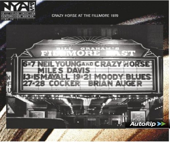 Neil Young & Crazy Horse: Live at Fillmore East 1970 LP, 180 Gramm Vinyl, Pallas-Pressung