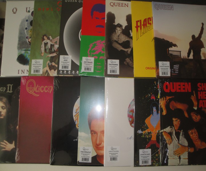 Queen: Vinyl Album Collection, 15 Alben auf 17 LP's, Schallplatten, neu